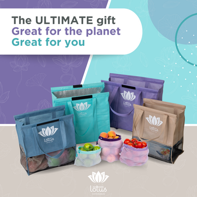 The Complete and Organized Reusable Trolley Bags 🛍 - LOTUS TROLLEY BAG
