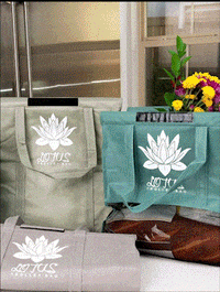 Lotus Trolley Bag - Earth Tone Colors - LOTUS TROLLEY BAG